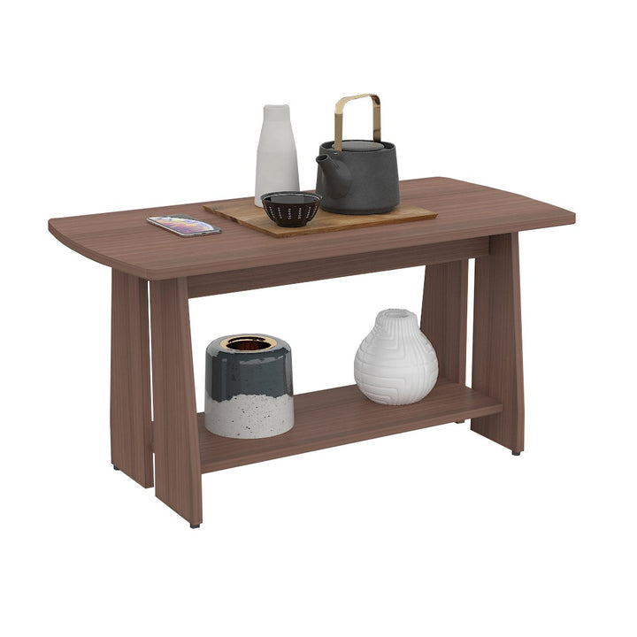 ESTRE Tulip Coffee Table In Dark Acacia Colour – Estre India